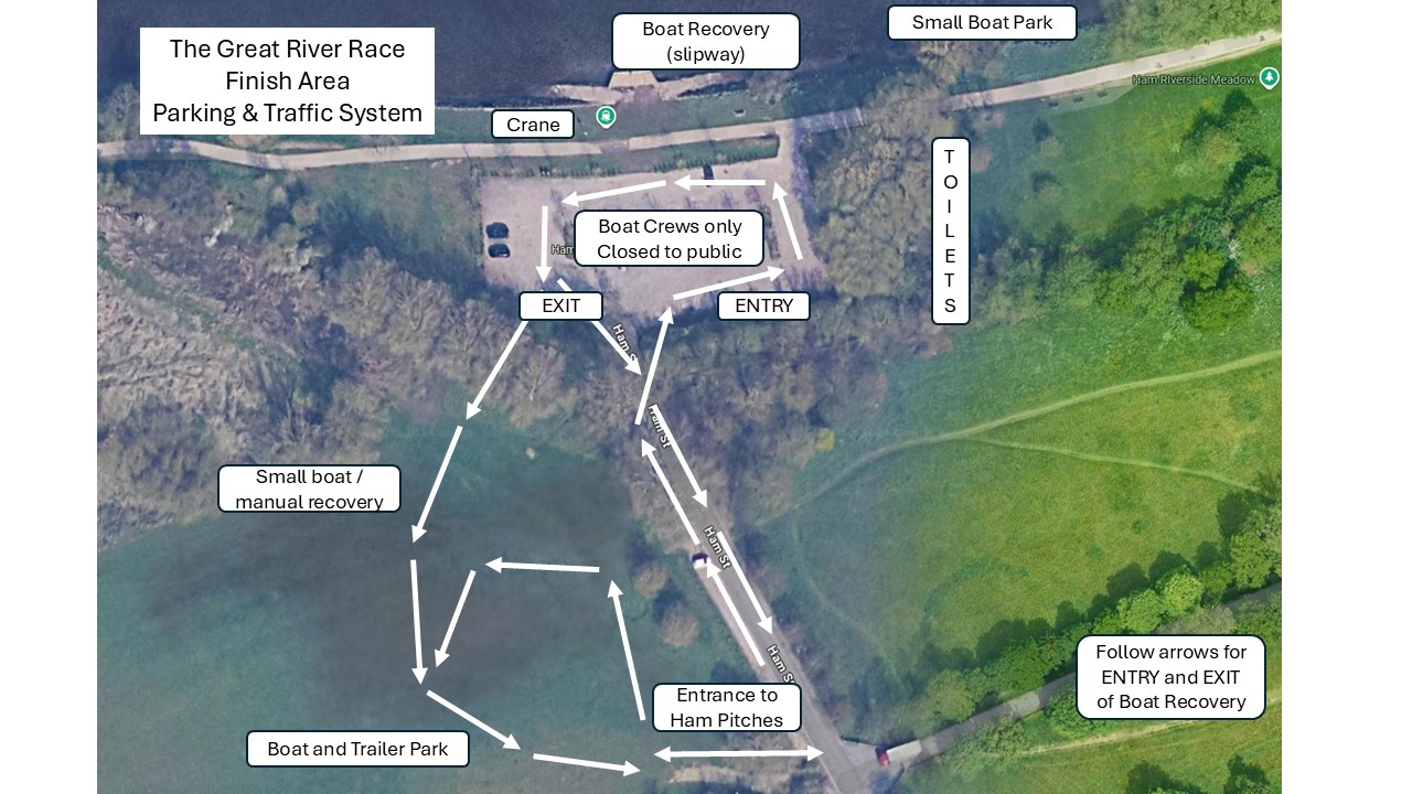 Locations and maps – The Great River Race